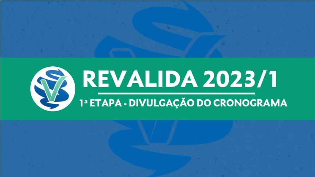 Veja as datas da 1ª etapa do exame Revalida 2023 - Blog de Medcof: conteúdos, editais, revalida ...